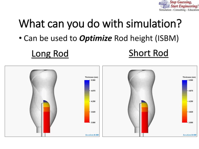 BSIM - Blow Molding Simulation | PPTX | Chemistry | Science