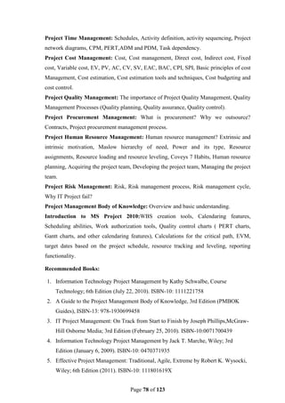 Bs information technology | PDF