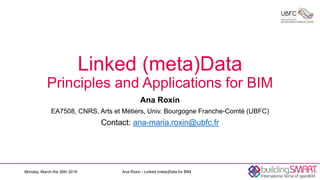 Linked Data applications for BIM | PPT