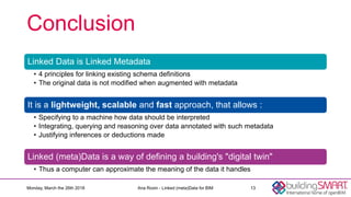 Linked Data applications for BIM | PPT