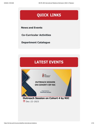 BS IR _ BS International Relations Admission 2024 in Pakistan.pdf