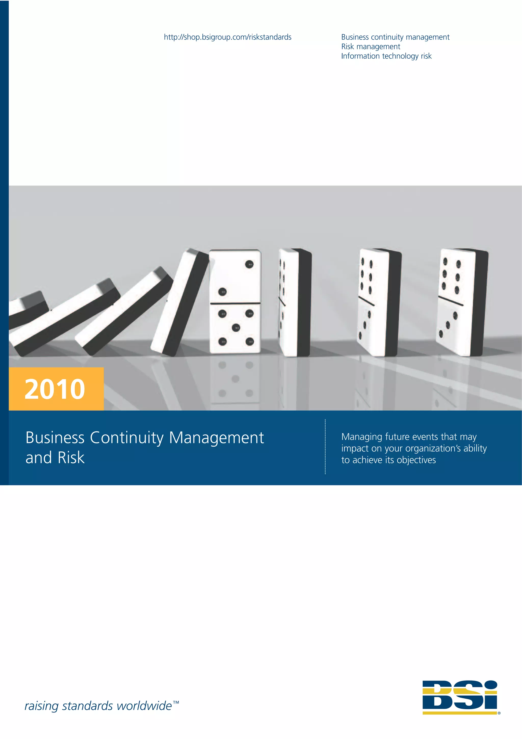 2010 BCM & Risk brochure | PDF