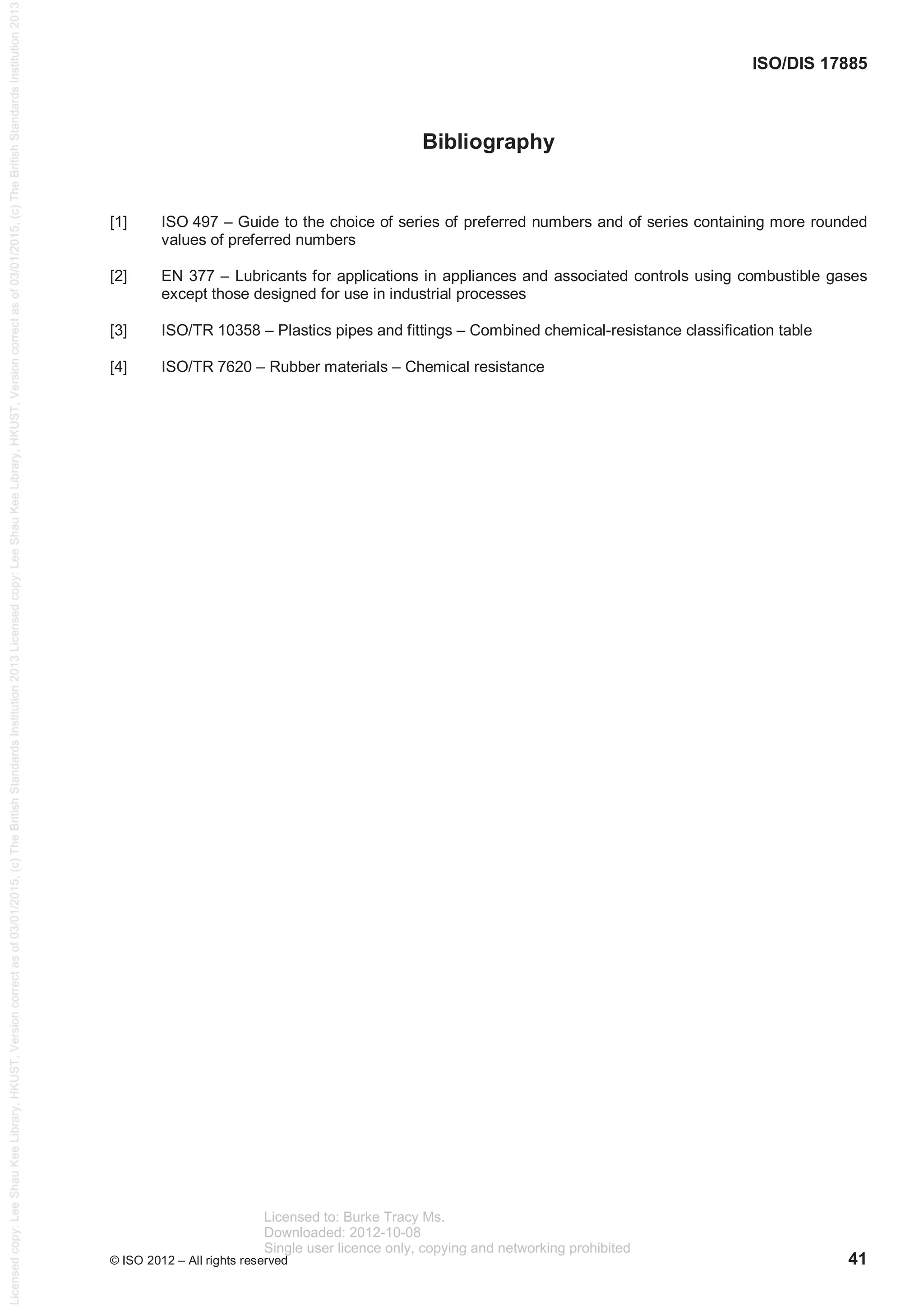 [Bs iso 17885] - plastics piping systems. mechanical fittings for pressure piping systems ...