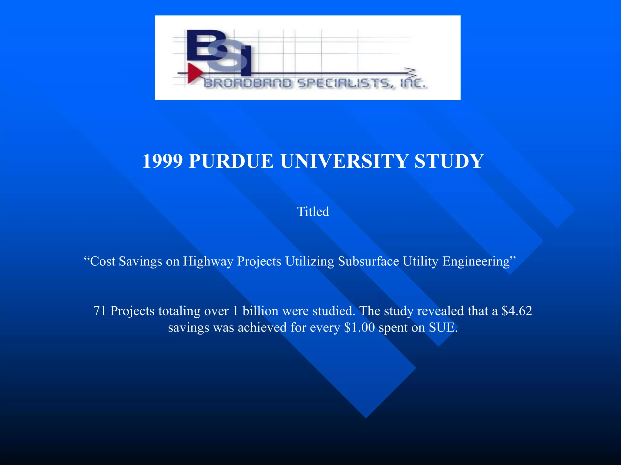 BSI Subsurface Utility Engineering | PDF