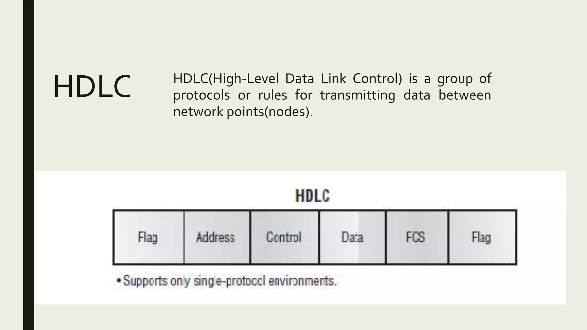 HDLC and Point to point protocol | PPTX