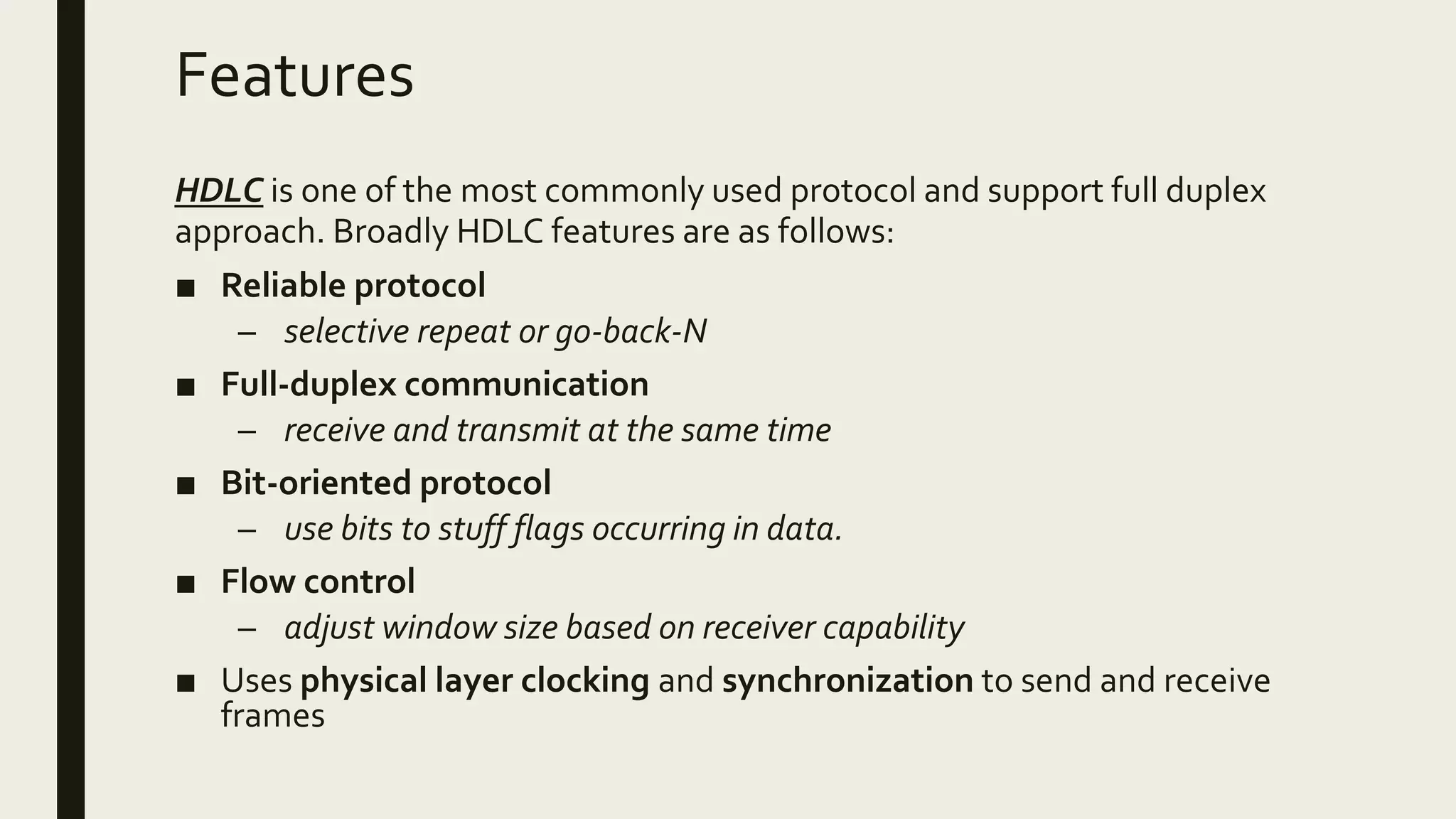 HDLC and Point to point protocol | PPTX