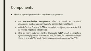 HDLC and Point to point protocol | PPTX