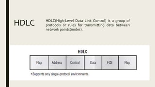 HDLC and Point to point protocol | PPT