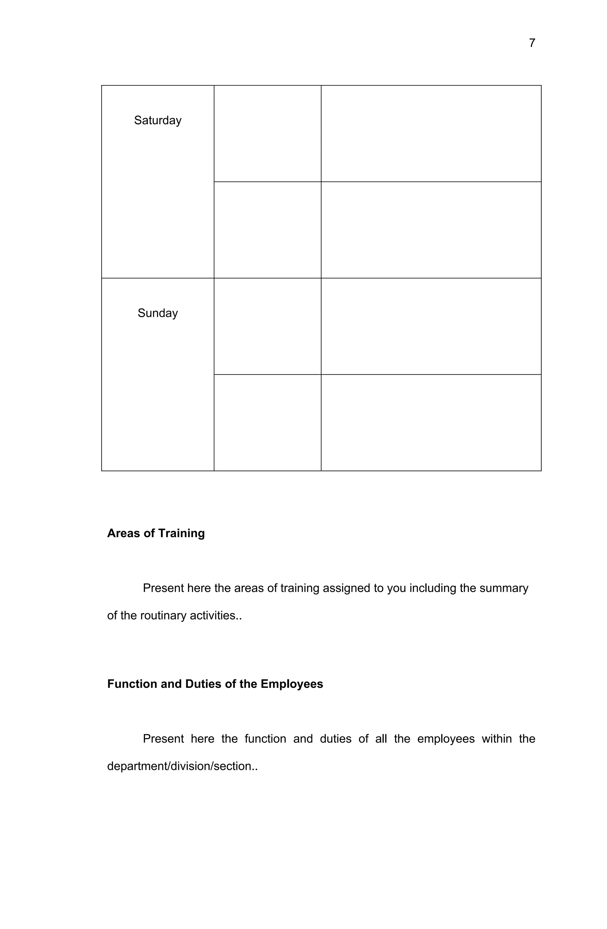 Bsit narrative report format 2 | DOC