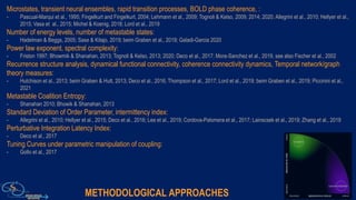 The Metastable Brain by Emmanuelle Tognoli - Brain Space Initiative | PPT