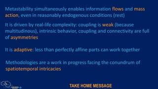 The Metastable Brain by Emmanuelle Tognoli - Brain Space Initiative | PPT