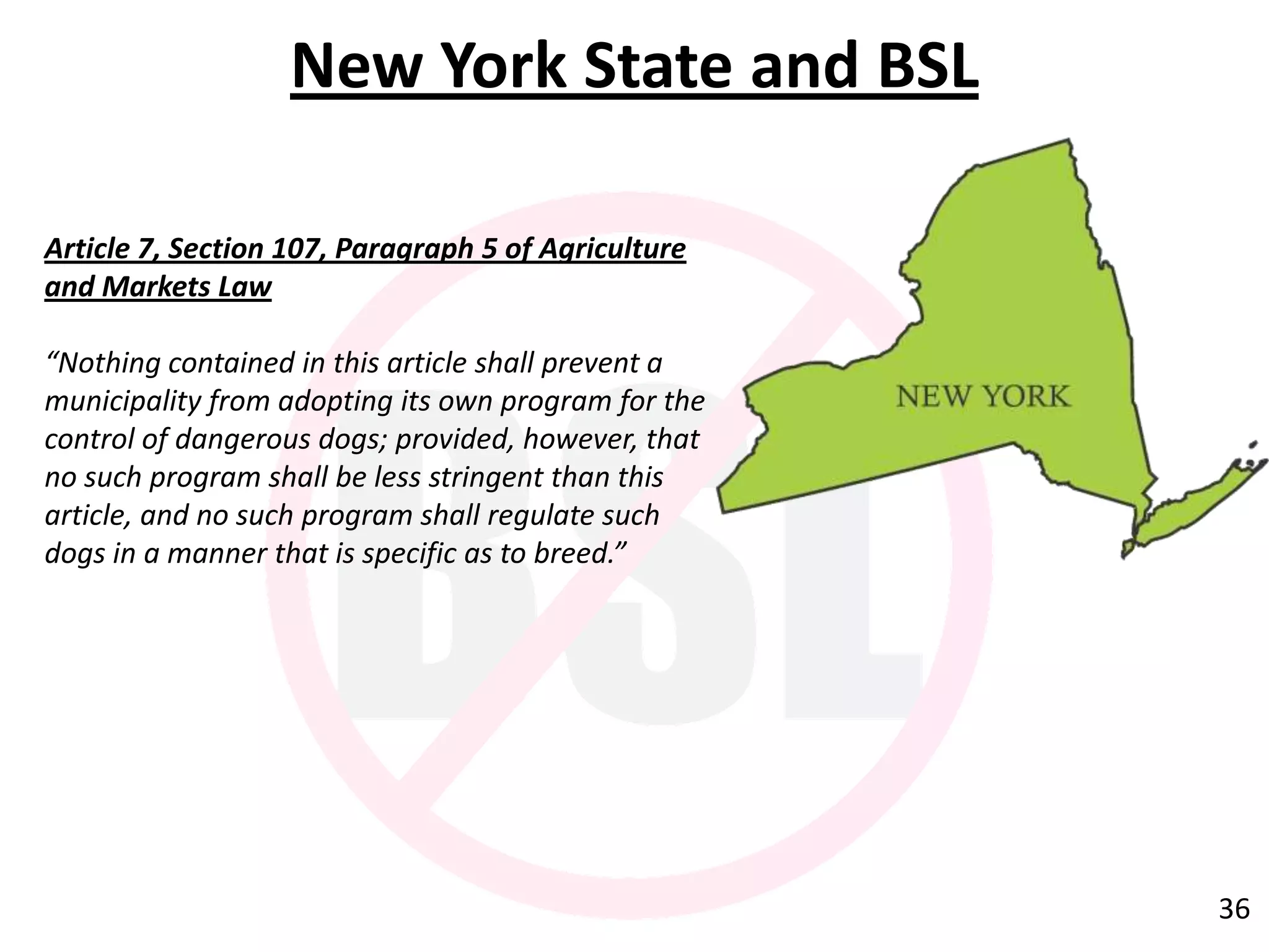 Breed Specific Legislation | PPTX