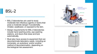 Biosafety Level 2 Facilities, Intro to Bacterial Culturing | PPTX