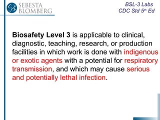 Bsl 3 Lab Evaluation Boston | PPT