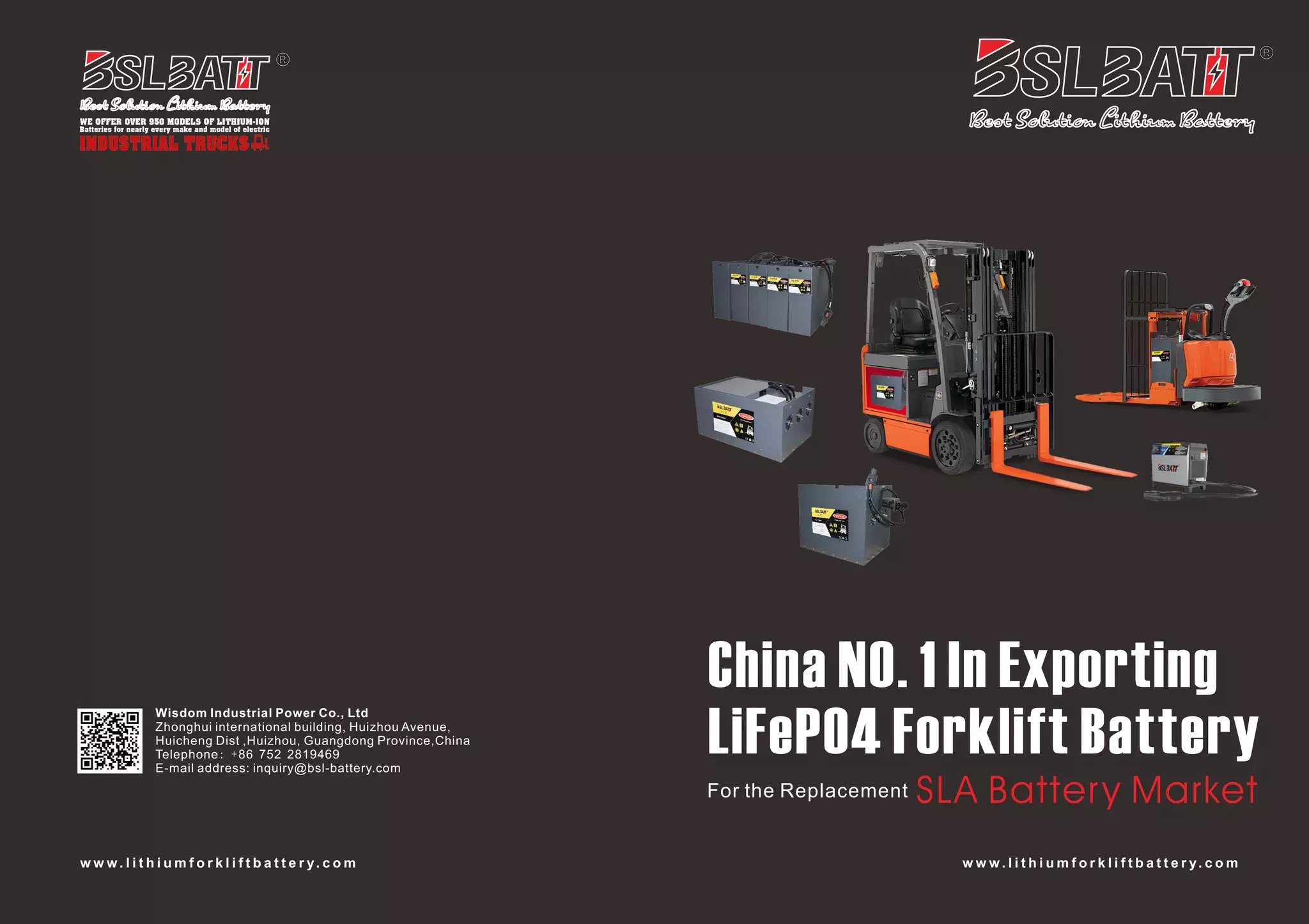Bslbatt lithium forklift battery catalogue | PDF | Commodities | Economy