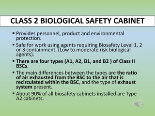 Biological safety cabinets principles | PDF