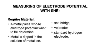electroanalytical techniques in chemistry | PPTX