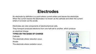 electroanalytical techniques in chemistry | PPTX