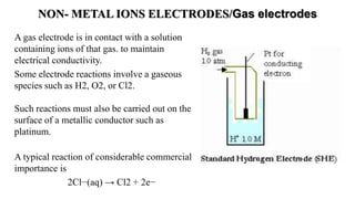 electroanalytical techniques in chemistry | PPTX