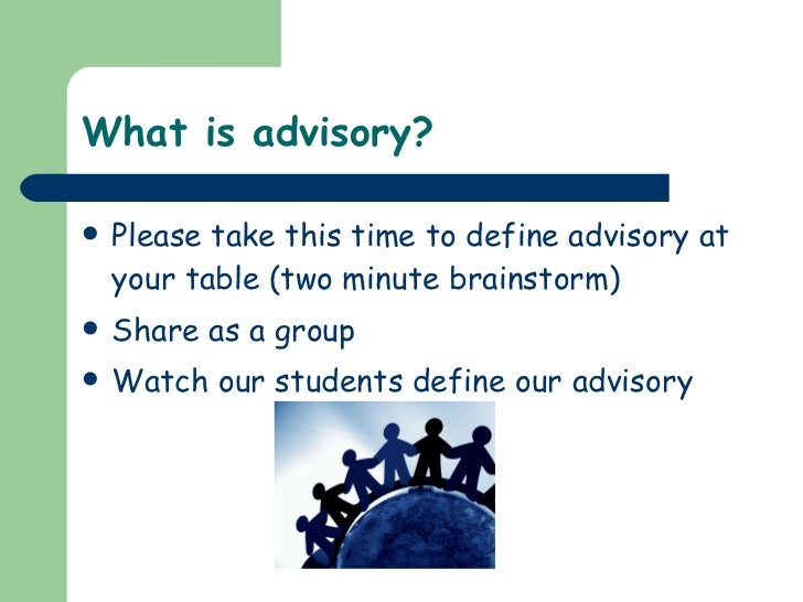 Bslf advisory presentation