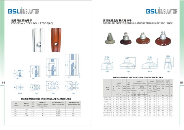 BSL Insulator Catalog | PDF