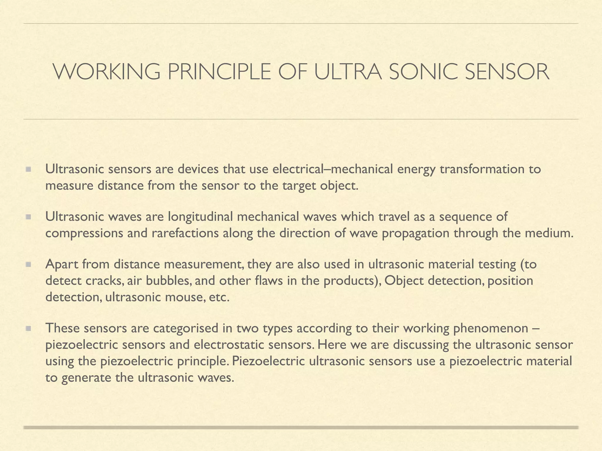 Obstacle detection using ultra sonic sensor | PDF