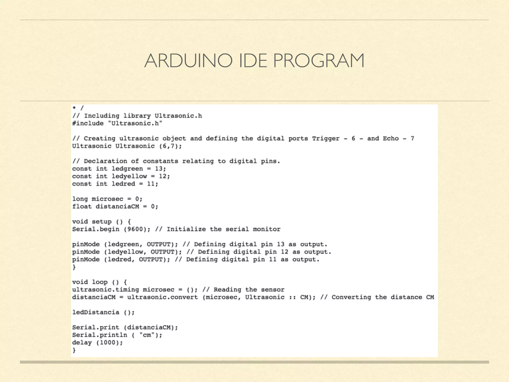 Obstacle detection using ultra sonic sensor | PDF