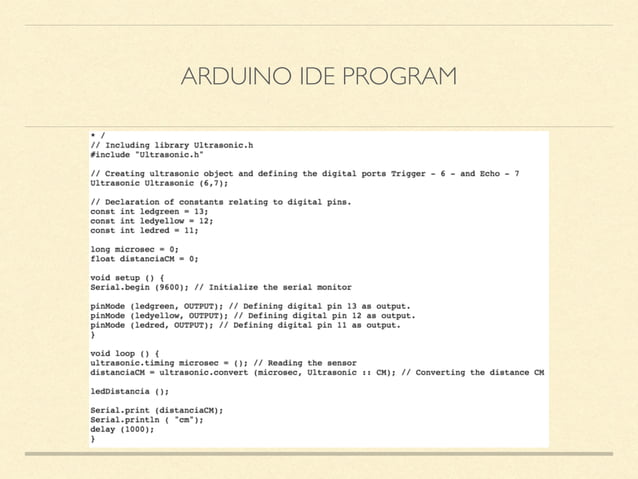 Obstacle detection using ultra sonic sensor | PDF | Physics | Science