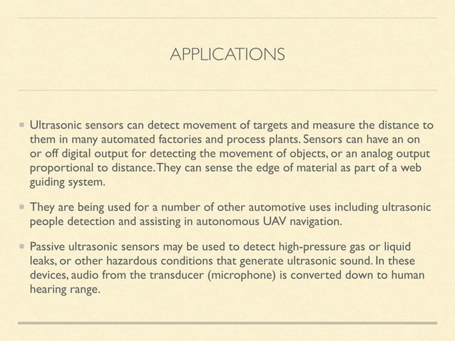 Obstacle detection using ultra sonic sensor | PDF | Physics | Science