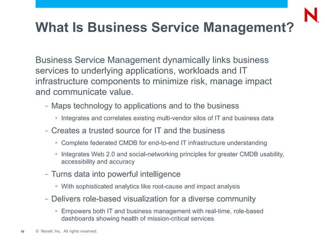 Next Generation Business Service Management: Strategy and Roadmap | PDF