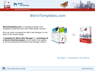 Bitrix Site Manager | PPT | Computing | Technology & Computing