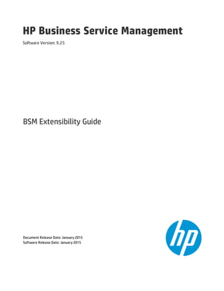 Bsm extensibility | PDF