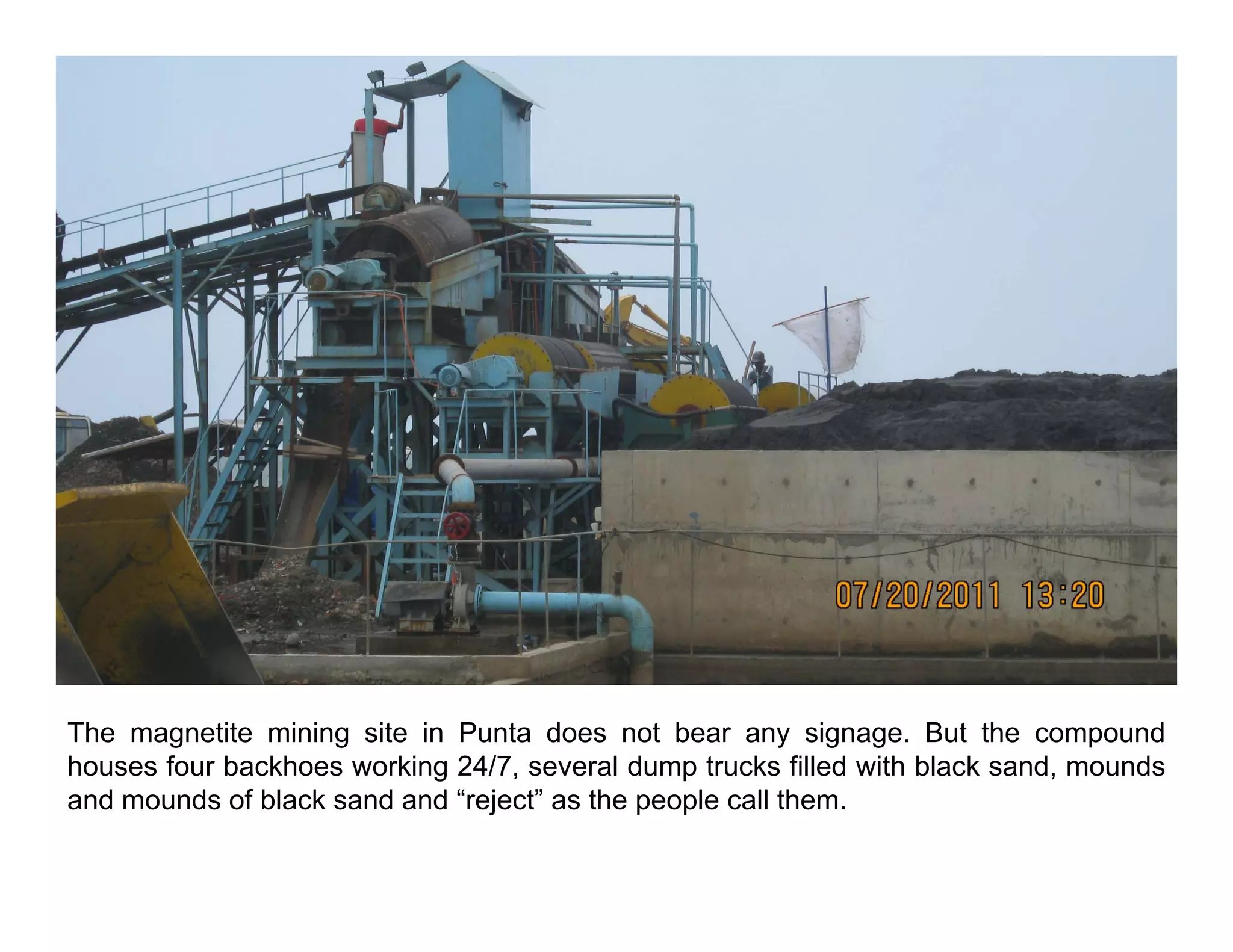 Black Sand Mining Punta Aparri Cagayan | PDF