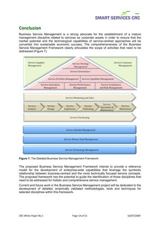 Business Service Management White Paper | PDF