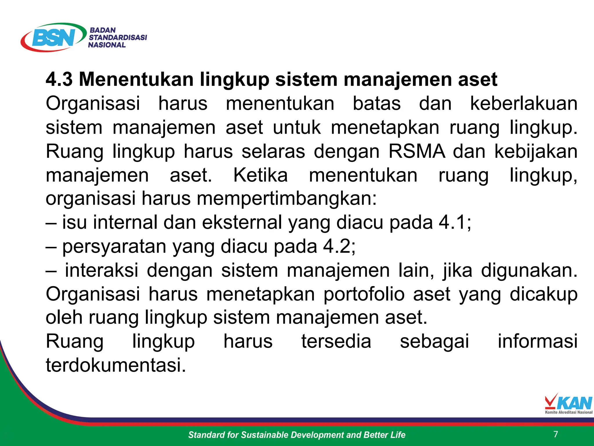 pengenalan iso 550001 sistem aset manajeman | PDF