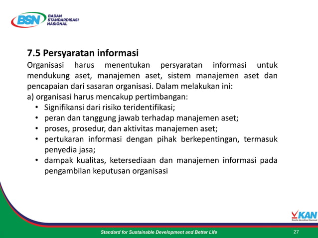 pengenalan iso 550001 sistem aset manajeman | PDF