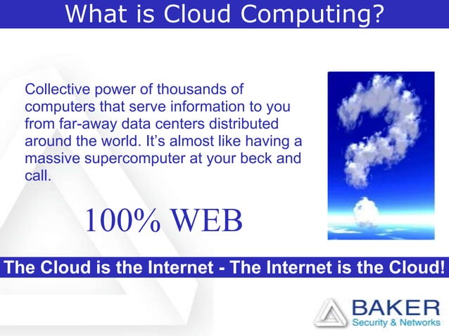 Bsn Introduction To Cloud Computing | PPTX | Cloud Computing | Internet
