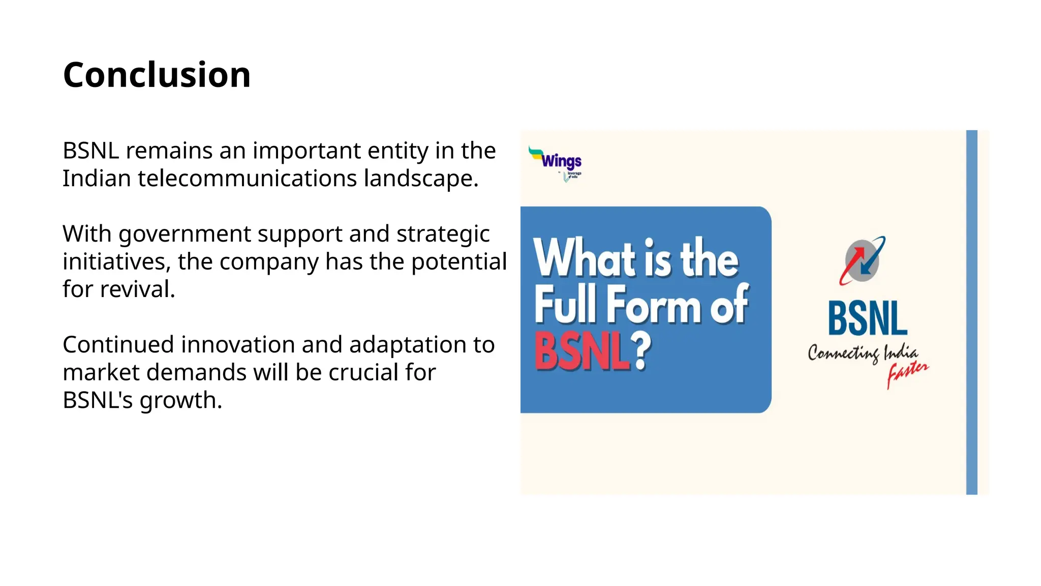 Bsnl ppt slides for simple data analysis information | PPT