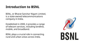Bsnl ppt slides for simple data analysis information | PPT