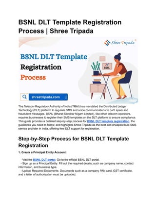 BSNL DLT Template Registration Process _ Shree Tripada.pdf