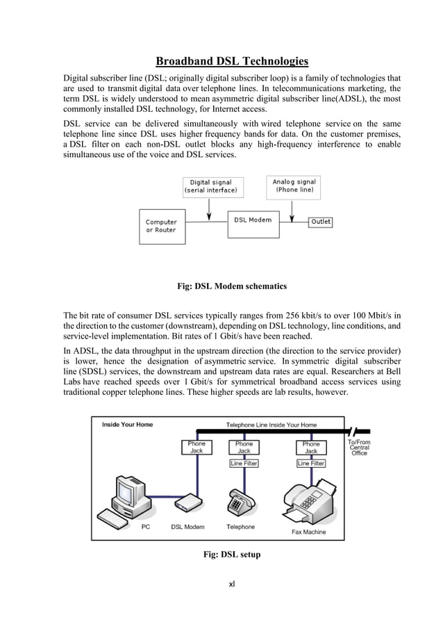 REPORT ON ADVANCED TELECOM | PDF