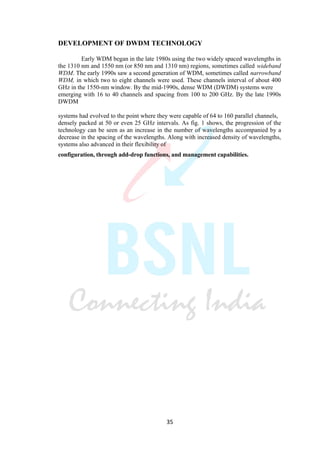 Summer Training Report of BSNL | PDF
