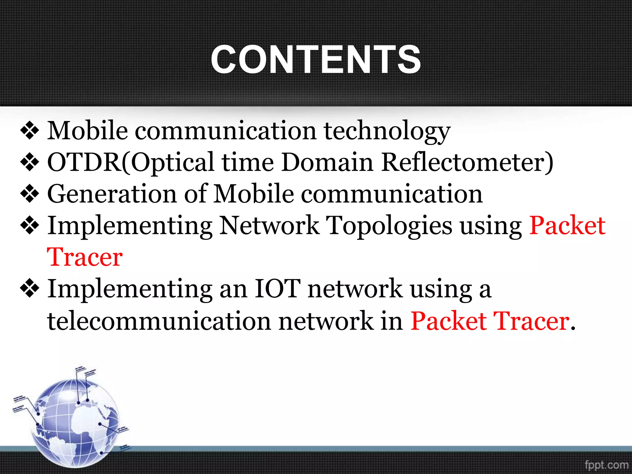 Mobile communication Technology and Networking | PPTX