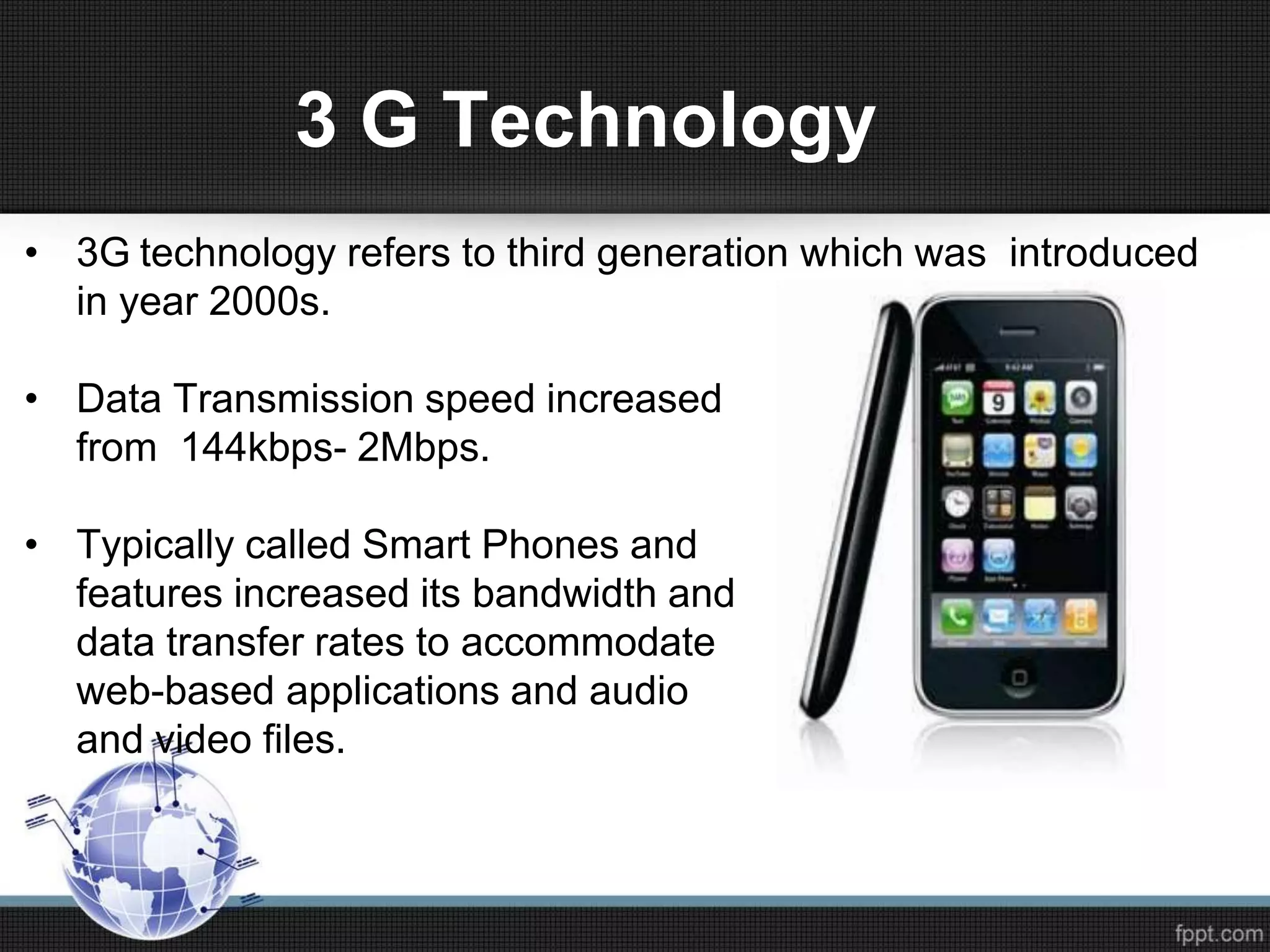 Mobile communication Technology and Networking | PPTX