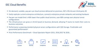 BSNL Presentation on their service portfolio | PPTX