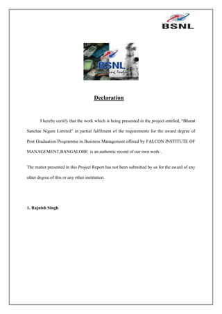 Bsnl project........ | DOCX