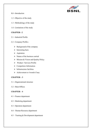 Bsnl project........ | DOCX