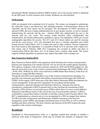 Bsnl report_Andhra University | PDF | Computer Networking | Computing