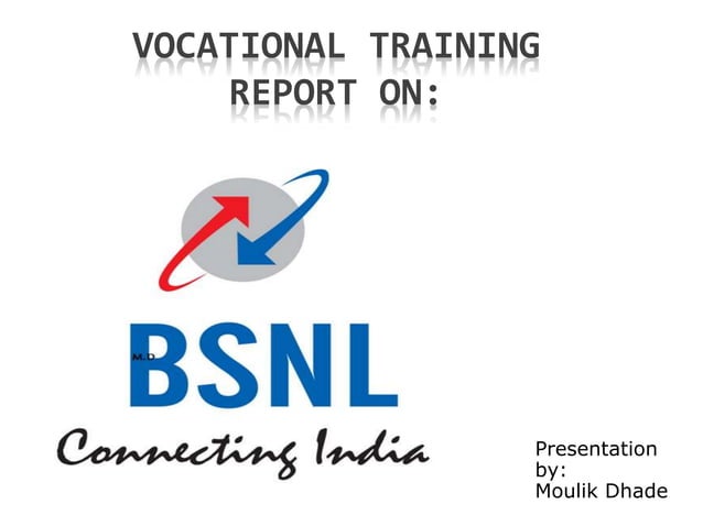 BSNL Industrial Training | PPTX