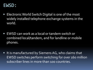 BSNL Industrial Training | PPTX